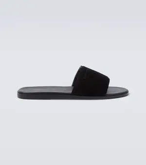TOM FORD Suede Slides