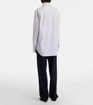 THE ROW Mune Wool Straight Leg Trousers