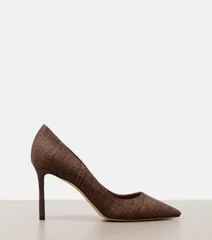 JIMMY CHOO Romy Woven Pumps