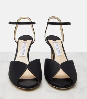 JIMMY CHOO Sacora Suede Sandals