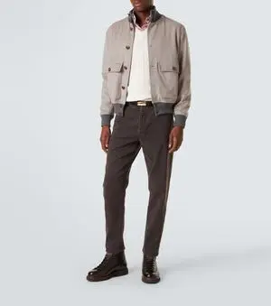 Brunello Cucinelli Mid-rise Straight Jeans - Brown