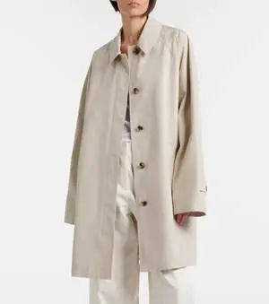 THE ROW Amaya Belted Cotton Car Coat