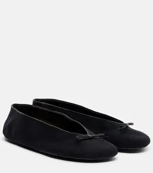 The Row Bow Detailing Flats For Women