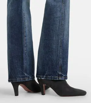 Paris Texas Suede Ankle Boots