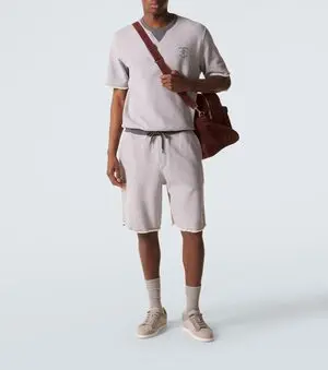 Brunello Cucinelli Cotton Jersey Shorts