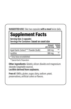 KYOLIC Aged Garlic Extract Formula 104, Cholesterol Health
