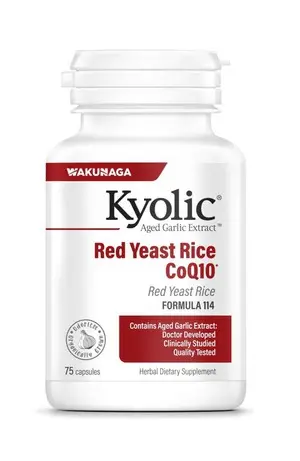 KYOLIC Aged Garlic Extract Formula 114, Red Yeast Rice Coq10 - None