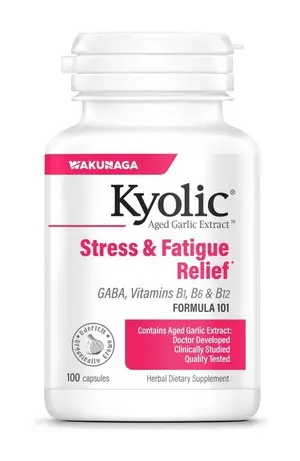 KYOLIC Aged Garlic Extract Formula 101, Stress And Fatigue Relief - None