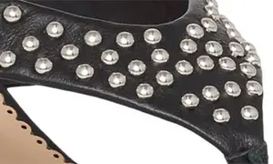 Cinq À Sept Frankie Studded Leather Thong Sandal