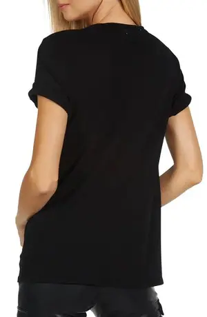 Lauren Moshi Myra Cracked Star Top
