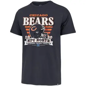 '47 Chicago Bears Stripe Splash Franklin Throwback T-shirt