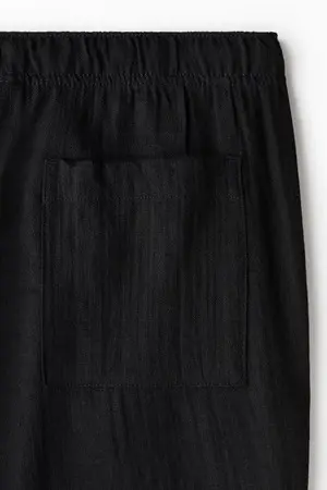 H&m Relaxed Fit Trousers - Black