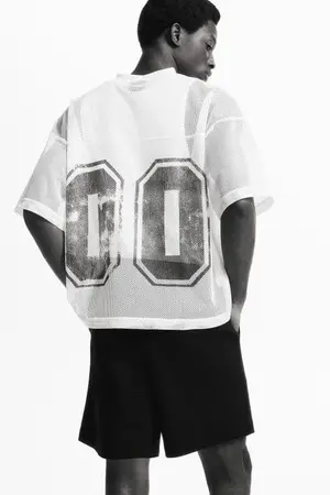 H&m Textured Jersey Shorts
