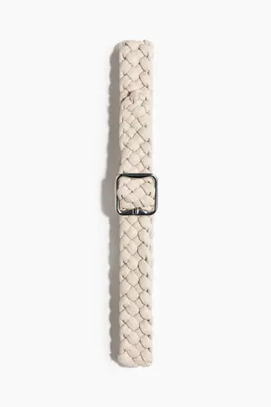 H&m Braided Belt - Light Beige