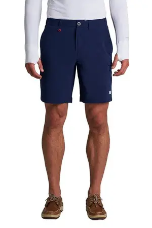Coolibar Fisher Island Performance Shorts - Navy