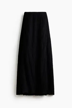 H&m Crinkled Bandeau Maxi Dress