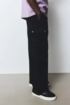 H&m Loose Fit Cargo Trousers