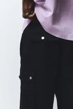 H&m Loose Fit Cargo Trousers