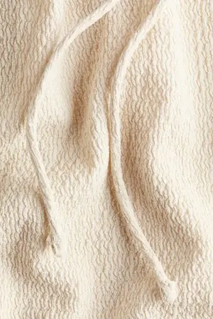 H&m Crinkled Drawstring Midi Skirt