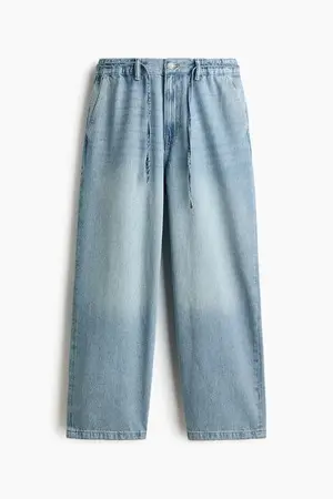 H&m Baggy Jeans - Light Denim Blue