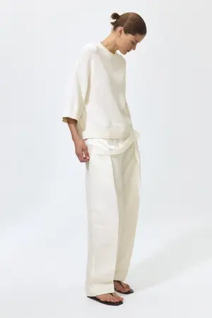 H&m Layered Jumper With Lace Trim