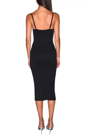 FLEUR DU MAL Seduce-u Plunge Midi Dress