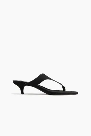H&m Kitten-heeled Sandals - Black