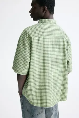 H&m Relaxed Fit Cotton Flannel Shirt