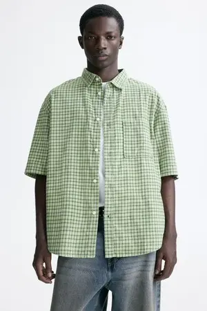 H&m Relaxed Fit Cotton Flannel Shirt