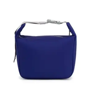 J WORLD Lane Insulated Lunch Bag With Adjustable Clip-strap - Navy