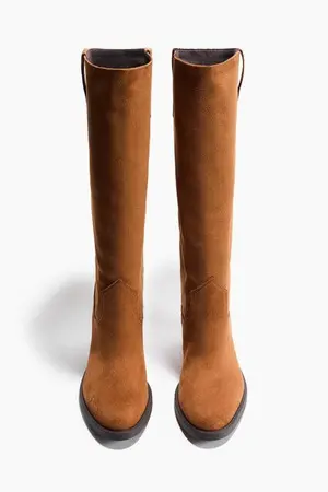 H&M Knee-high Cowboy Boots With Almond Toe