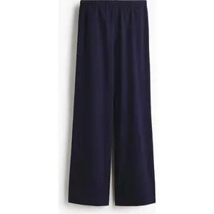 H&m Straight Crêpe Trousers