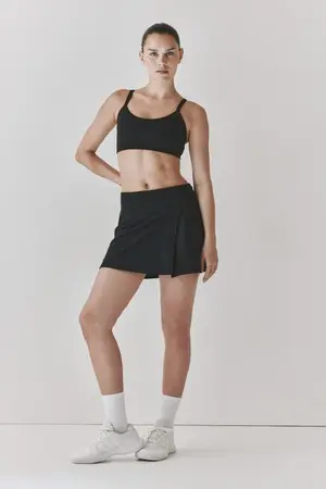 H&M Tennis Skirt With Softmove™ Technology - Black