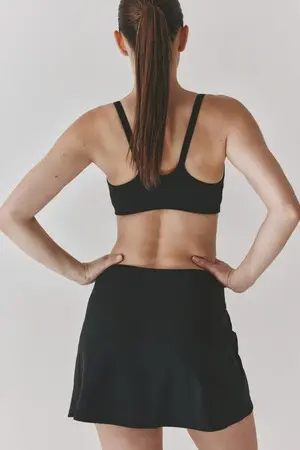 H&M Tennis Skirt With Softmove™ Technology - Black