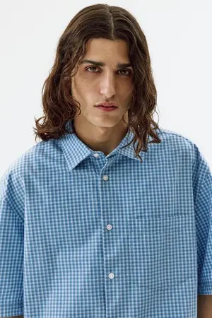H&M Relaxed Fit Cotton Shirt