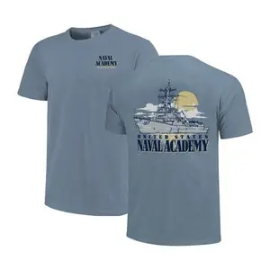 IMAGE ONE United States Naval Academy Graphic T-shirt - Blue