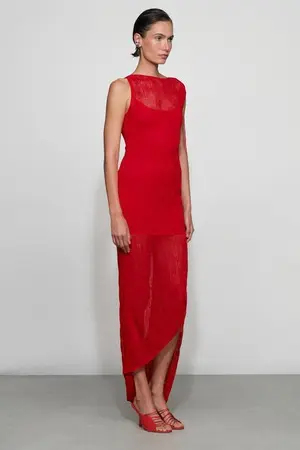 ET OCHS Lane Knit Midi Dress