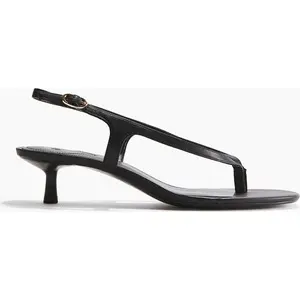 H&m Kitten-heeled Sandals - Black