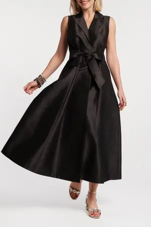 FRANCES VALENTINE Lucia Maxi Dress - Black