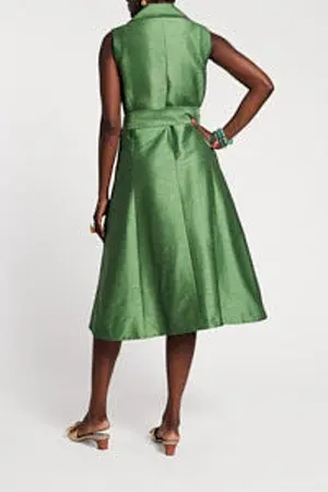 FRANCES VALENTINE Lucia Maxi Dress - Fern