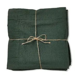 TAG Threads Slub Napkin Set Of 4 - Green