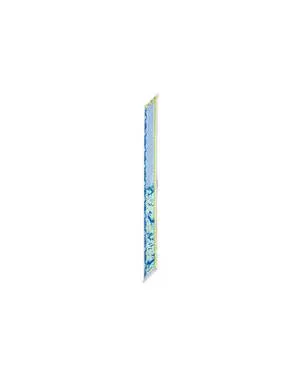 Prada Printed Silk Twill Skinny Scarf