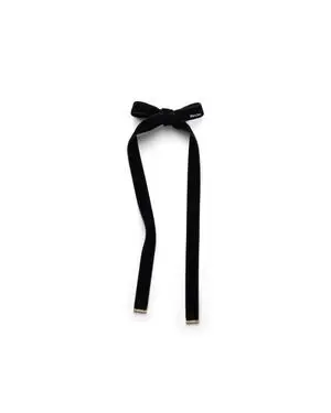 Prada Velvet Hair Clip