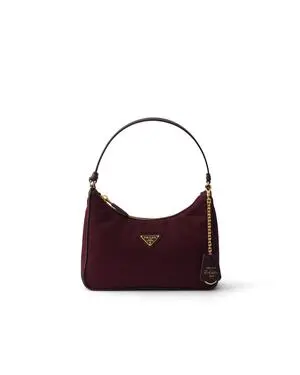 Prada Re-edition 2005 Re-nylon And Saffiano Mini Bag - Red