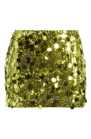 Princess Polly Sequin & Paillette Mini Skirt