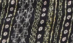 Mango One-shoulder Smocked Minidress