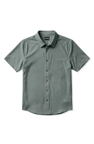 CUTS Crossover Performance Short Sleeve Button-up Shirt