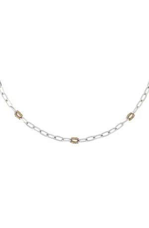 Robert Lee Morris Paperclip Chain Necklace