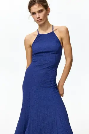 H&m Textured Jersey Dress