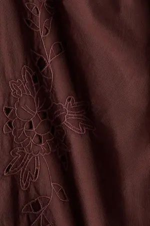 H&m Broderie Anglaise Tie-detail Trousers
